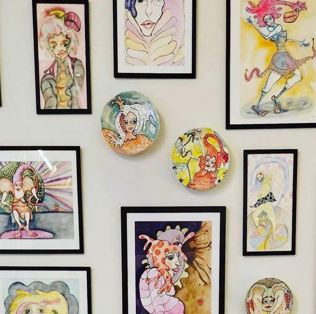 Originale værker – sortestreger